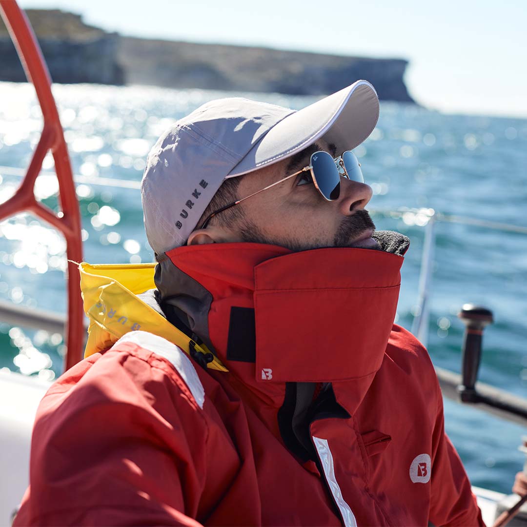 Quick Dry Cap - Light Grey | Burke Marine